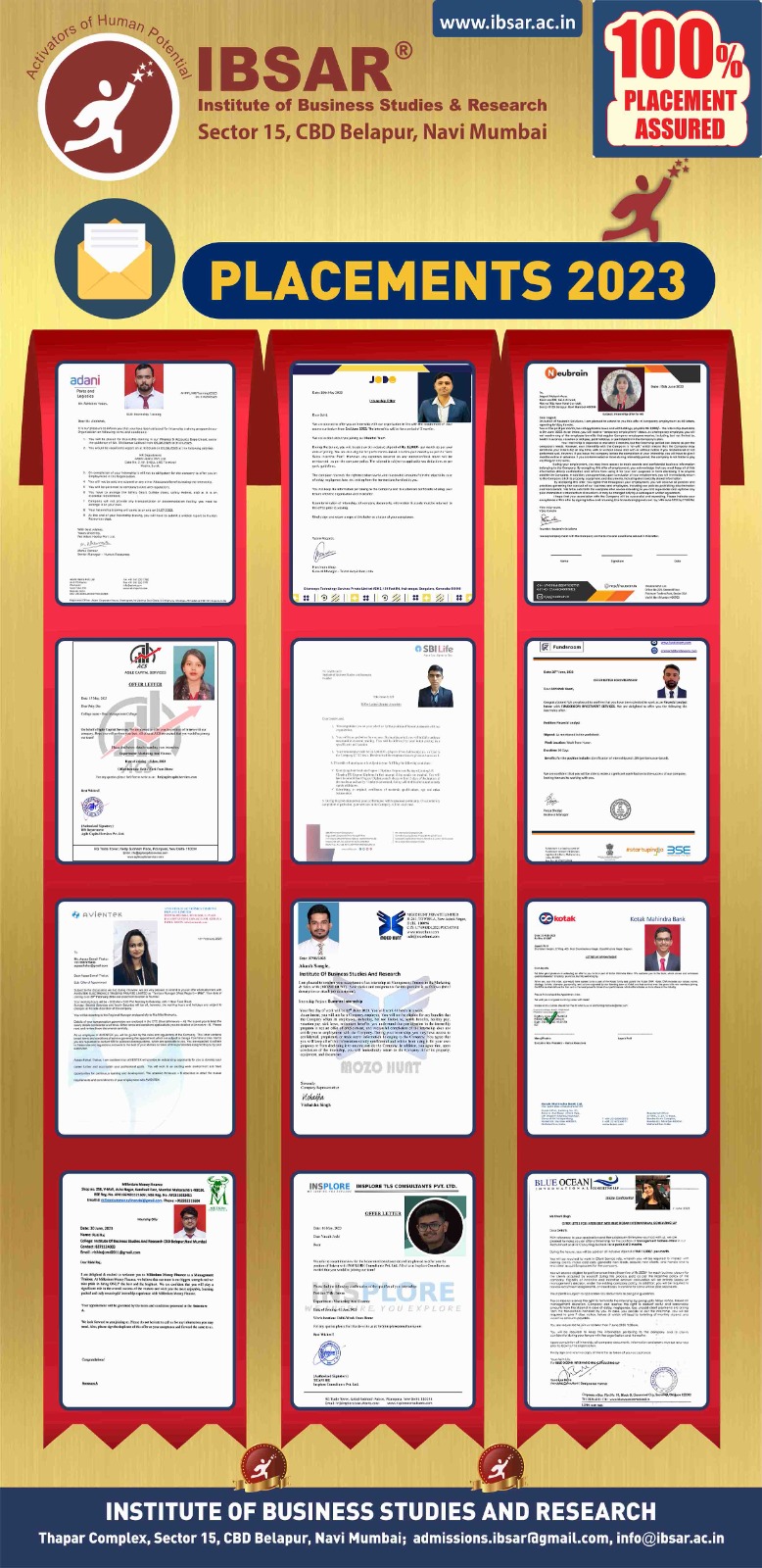 Placement Cell | Institute of Business Studies & Research (IBSAR)