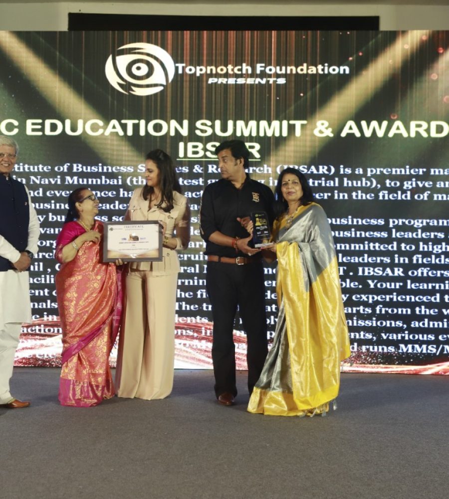 Best Management Institute in Mumbai | Best MBA Institute in Mumbai | IBSAR